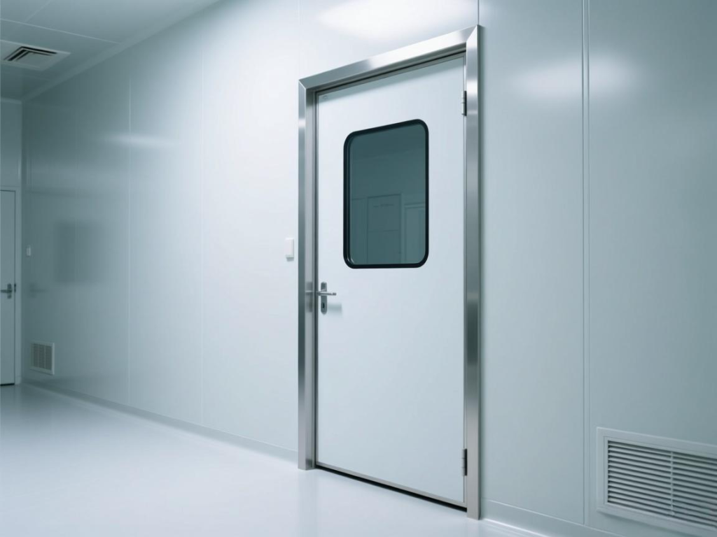 Cleanroom Doors with Interlock System — Enhanced Air Tightness - Farclean