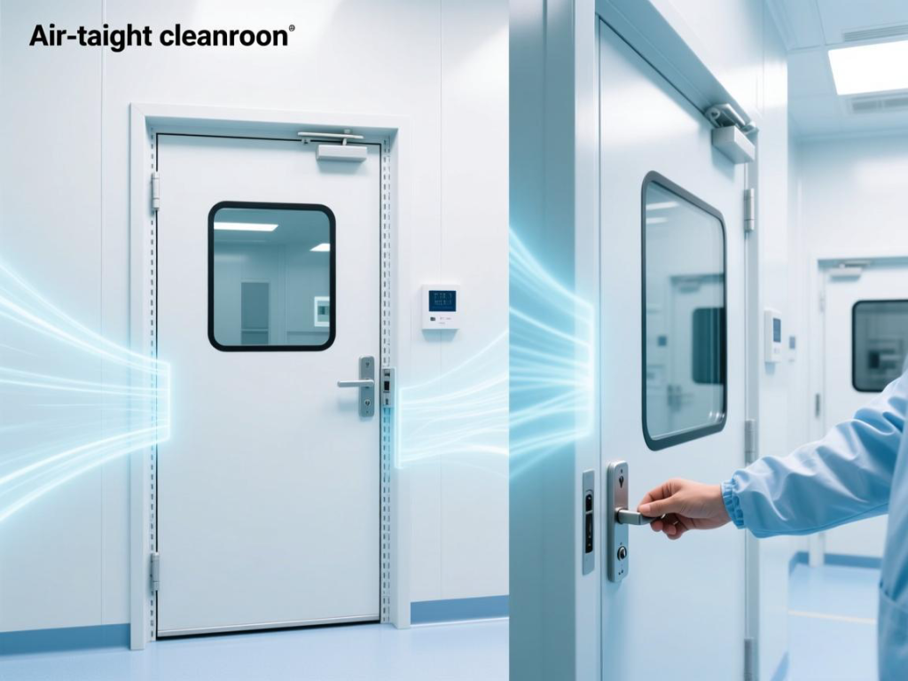 Cleanroom Doors — Air-Tight and Durable Design for ISO Rooms - Farclean